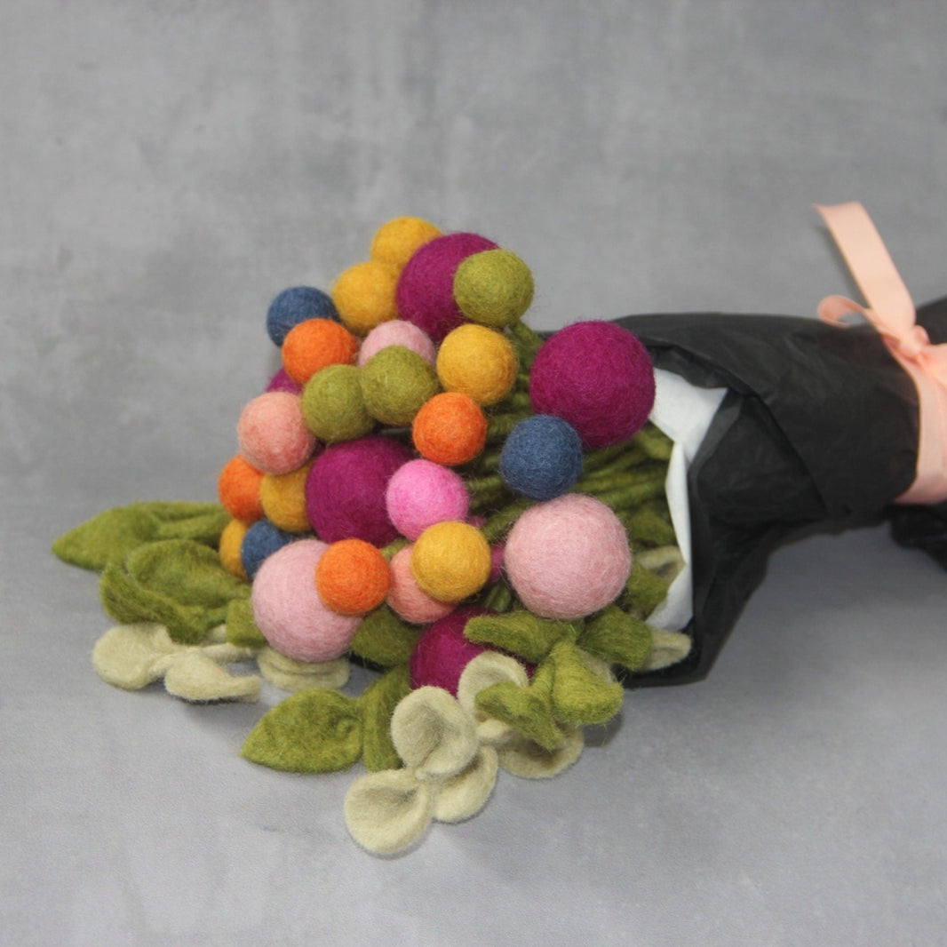 Filzblumen | Handgefertigte Blumen aus Filz Gry & Sif – Det lille Hus